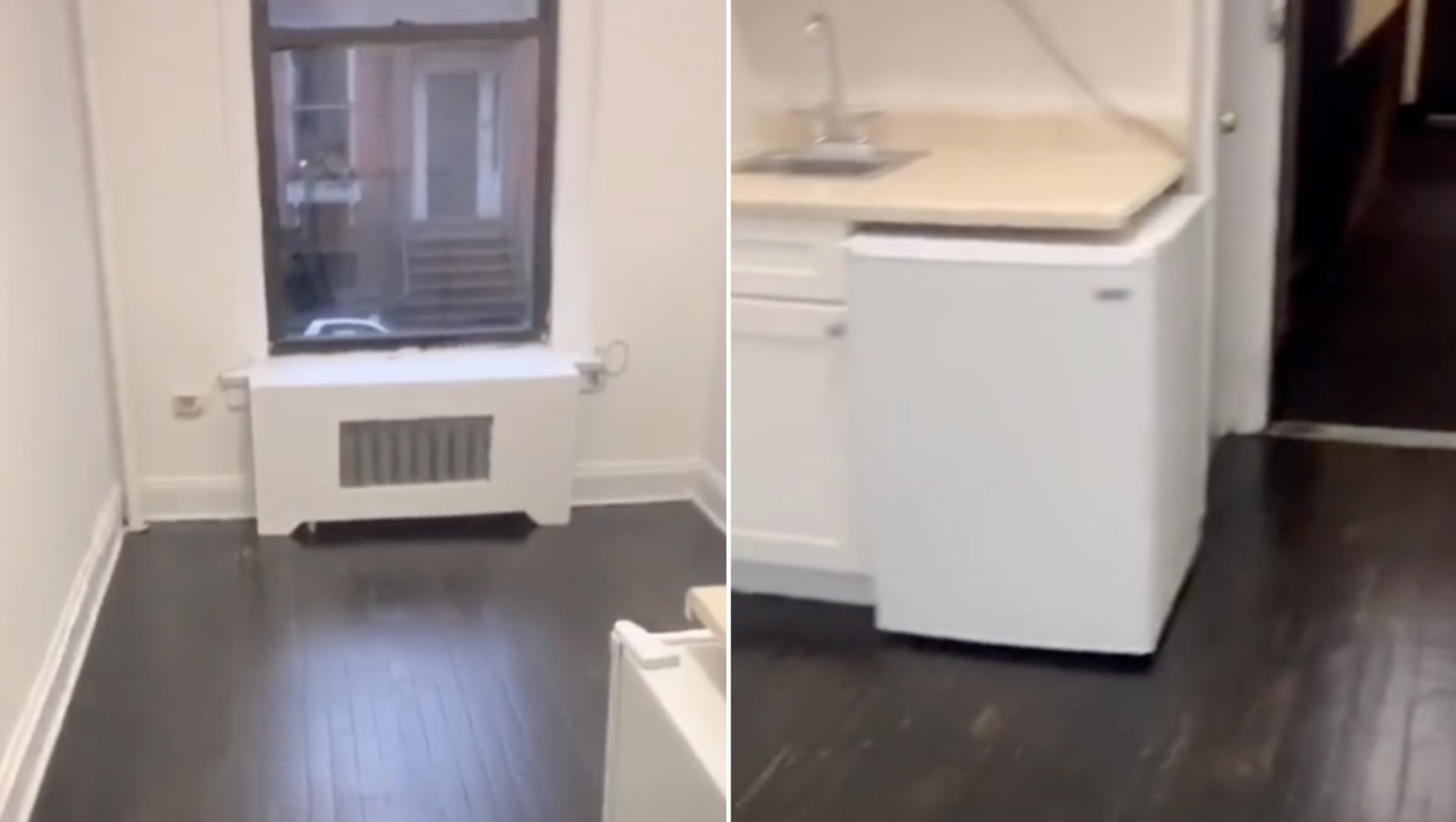 Vídeo do "pior apartamento" de Nova Iorque "viraliza" no TikTok