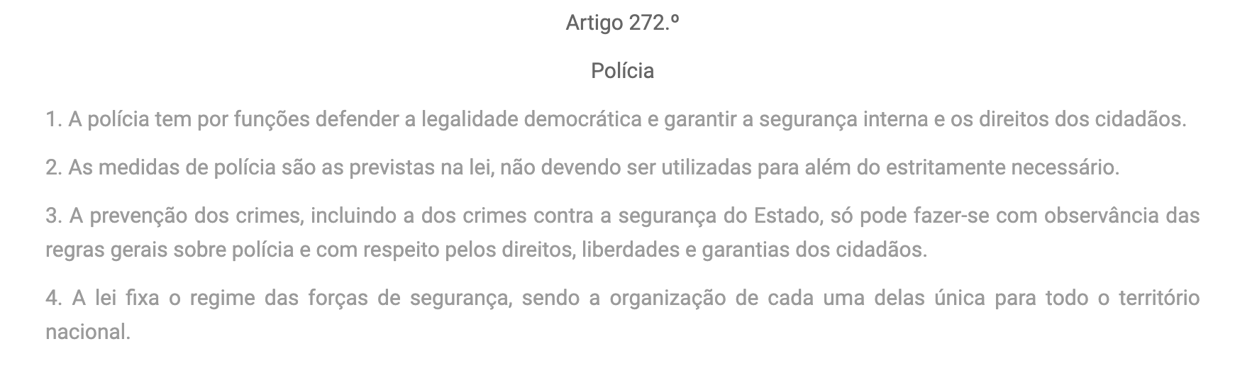 Polícias agredidos por alguém desarmado não podem usar a sua arma para auto-defesa? - Polígrafo