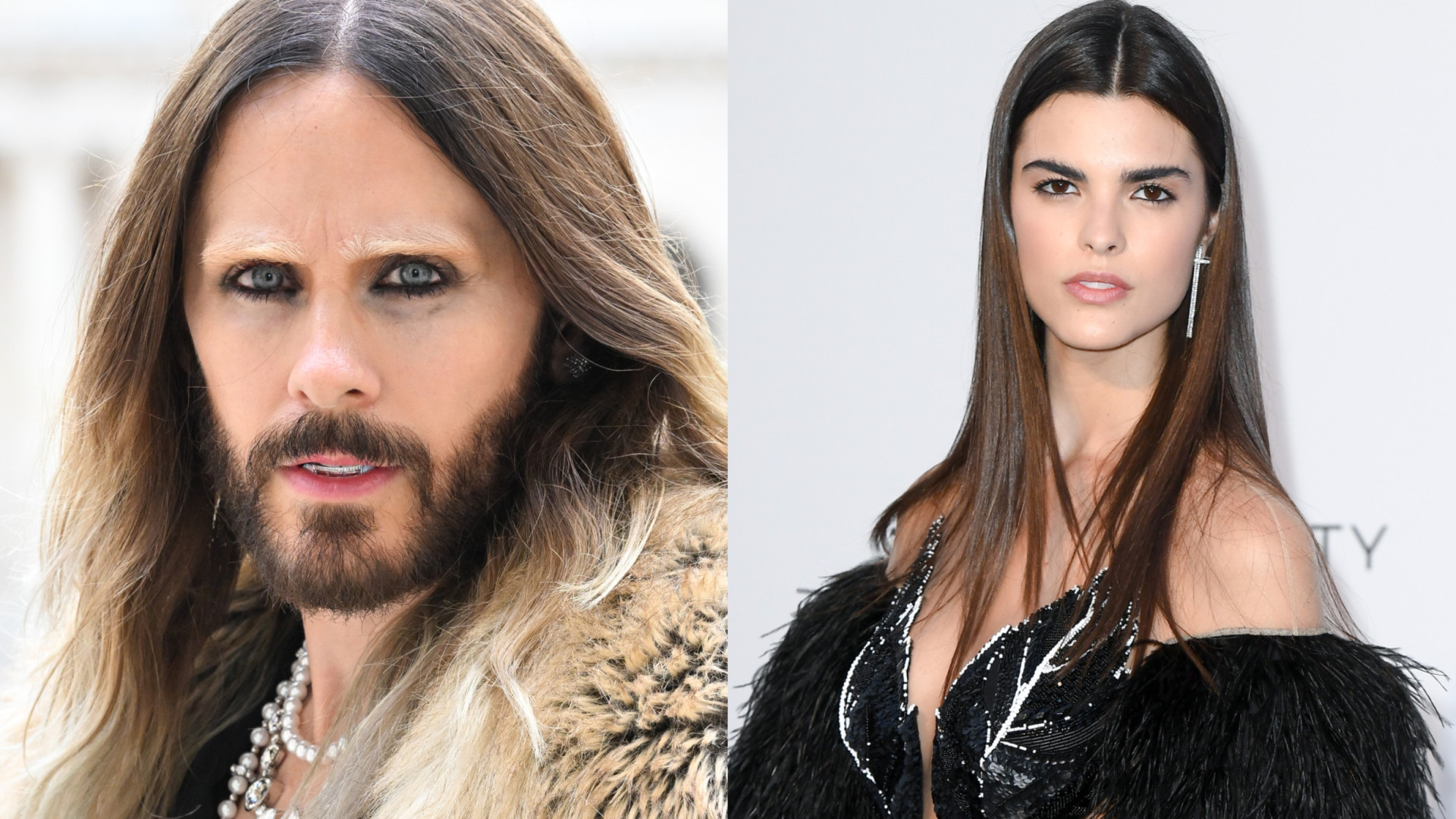 Jared Leto vive romance com modelo brasileira que tem menos 25 anos