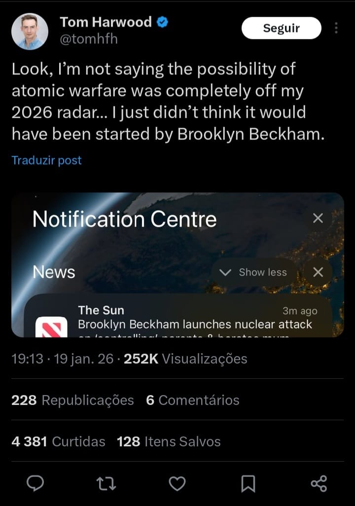 O “drama Beckham” está a incendiar as redes sociais. Veja os 10 memes ...