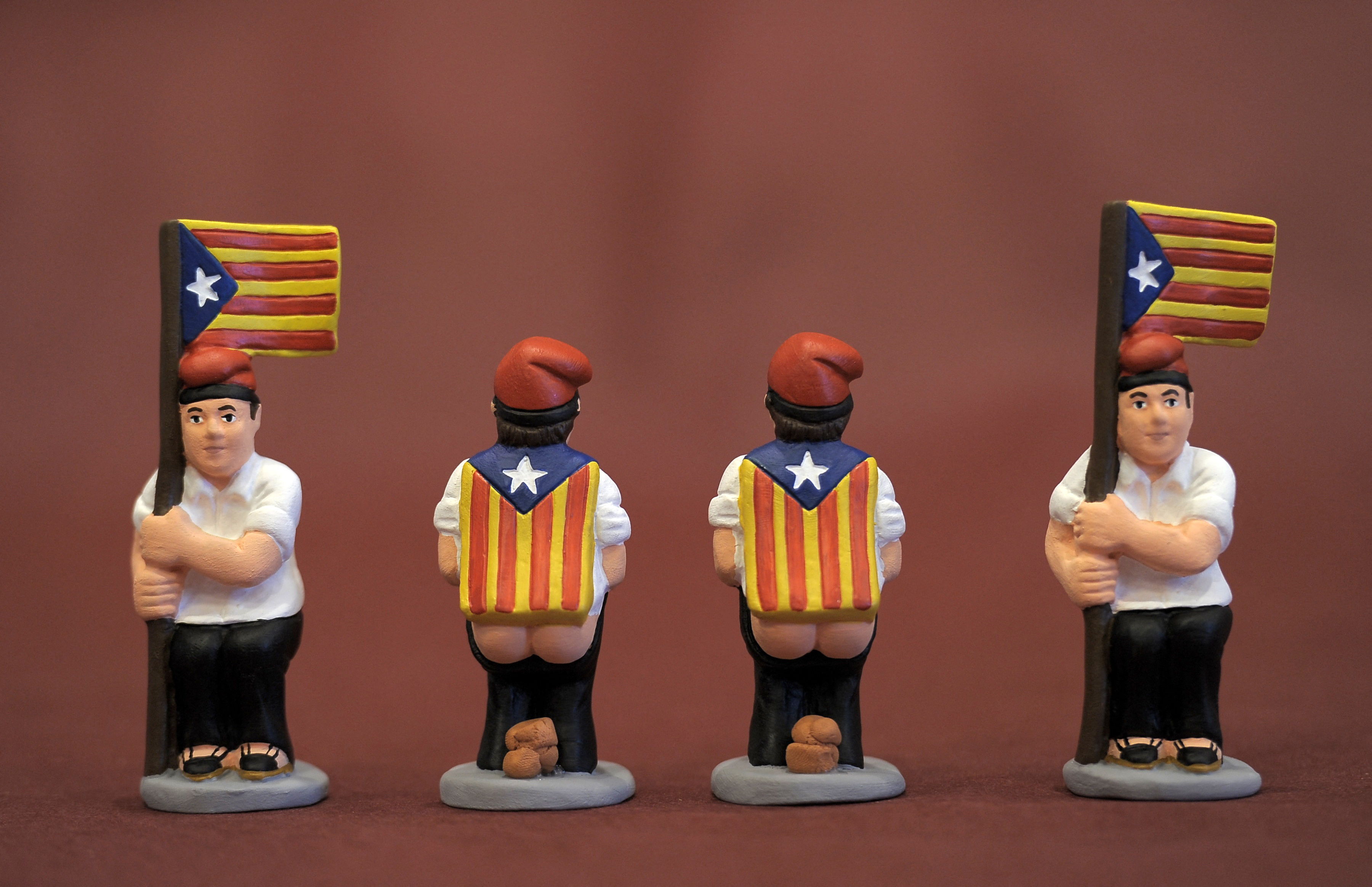Pastor "caganer", a estrela dos presépios catalães